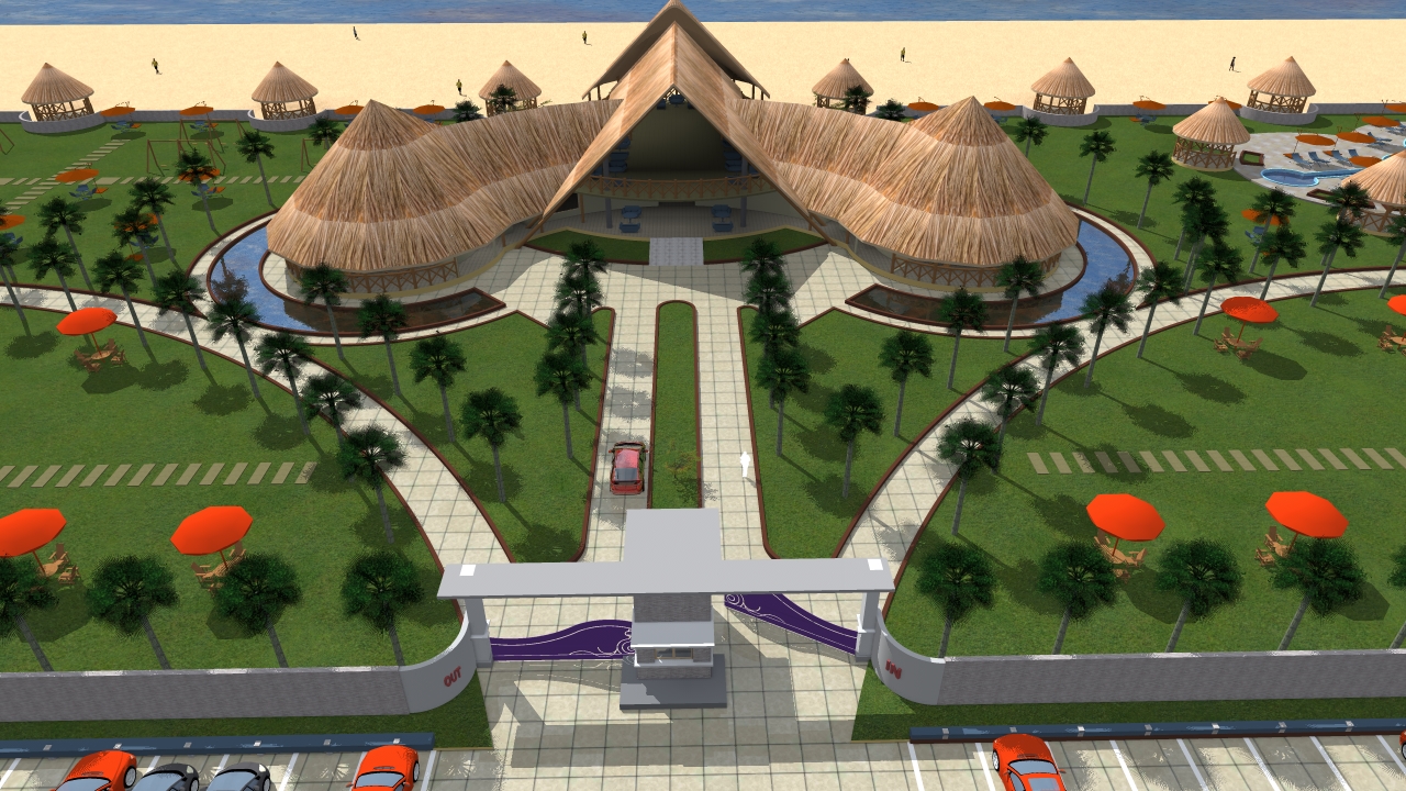 Architectural Design for Beach Resort - Kigamboni - Space Architects