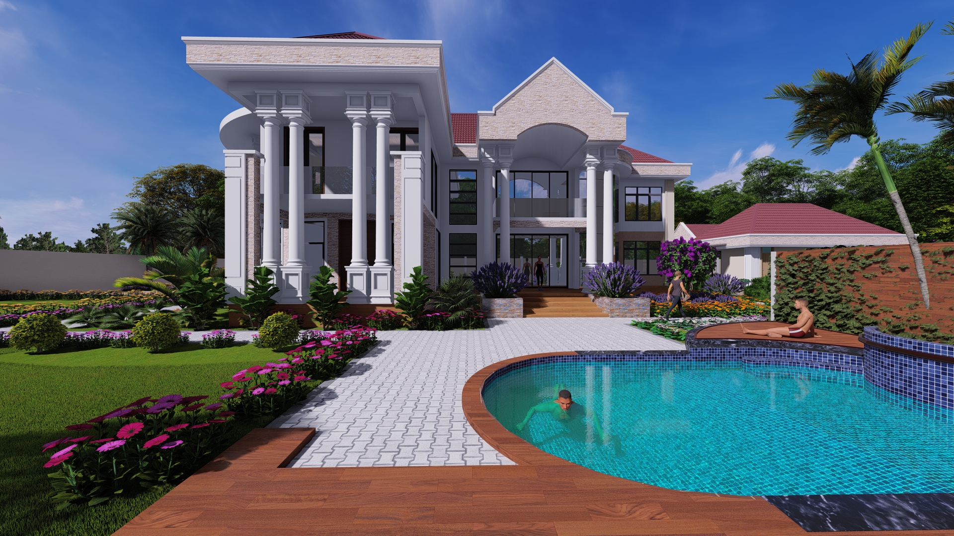 Architectural Design for Amani House - Space Architects