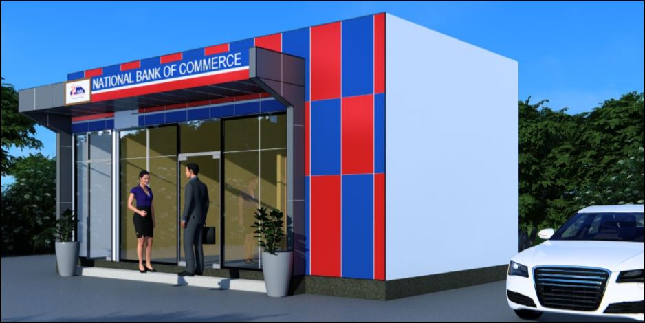 Architectural design for A Mini Bank Shop for National Bank of Commerce ...