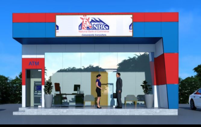 Architectural design for A Mini Bank Shop for National Bank of Commerce ...