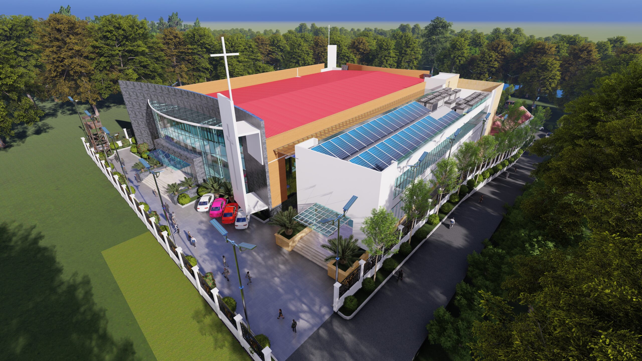 Architectural Design for a church in Dar es salaam