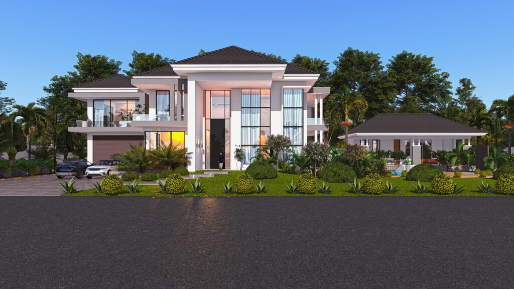 The Glass Residence - Residential House Design by Space Architects
