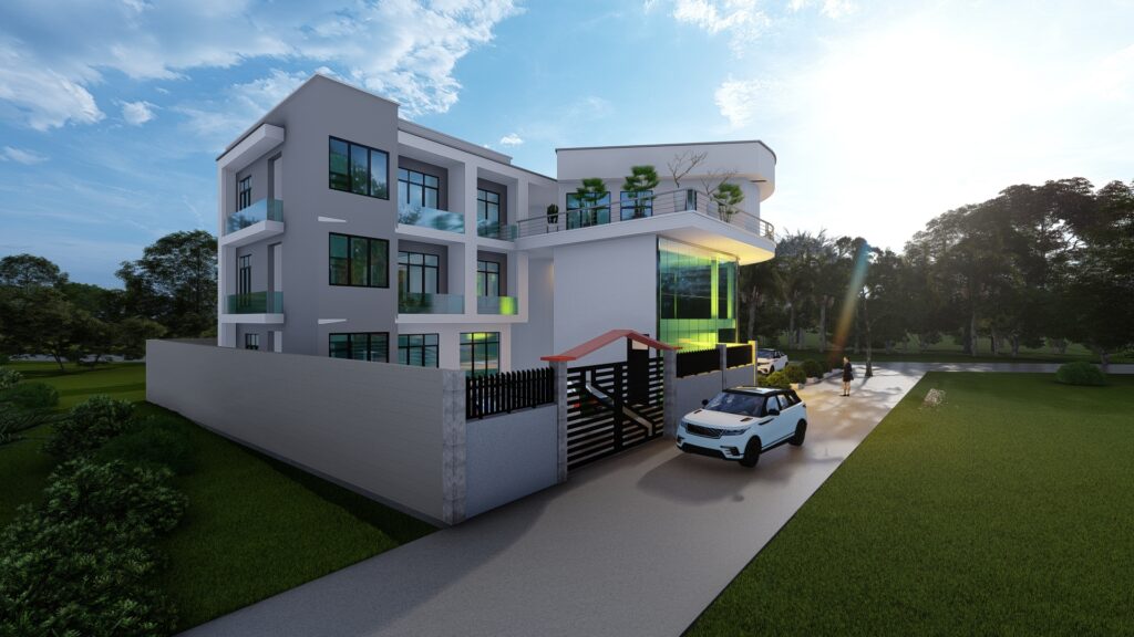 Architectural Design for Elegant Residential and Commercial Building ...