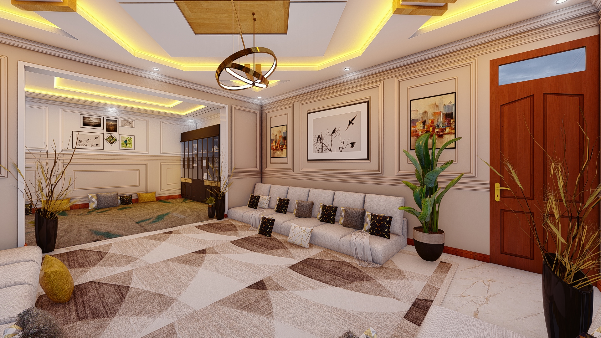 Interior Design for a Residential House - Space Architects