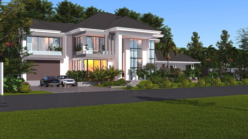 The Glass Residence - Residential House Design by Space Architects
