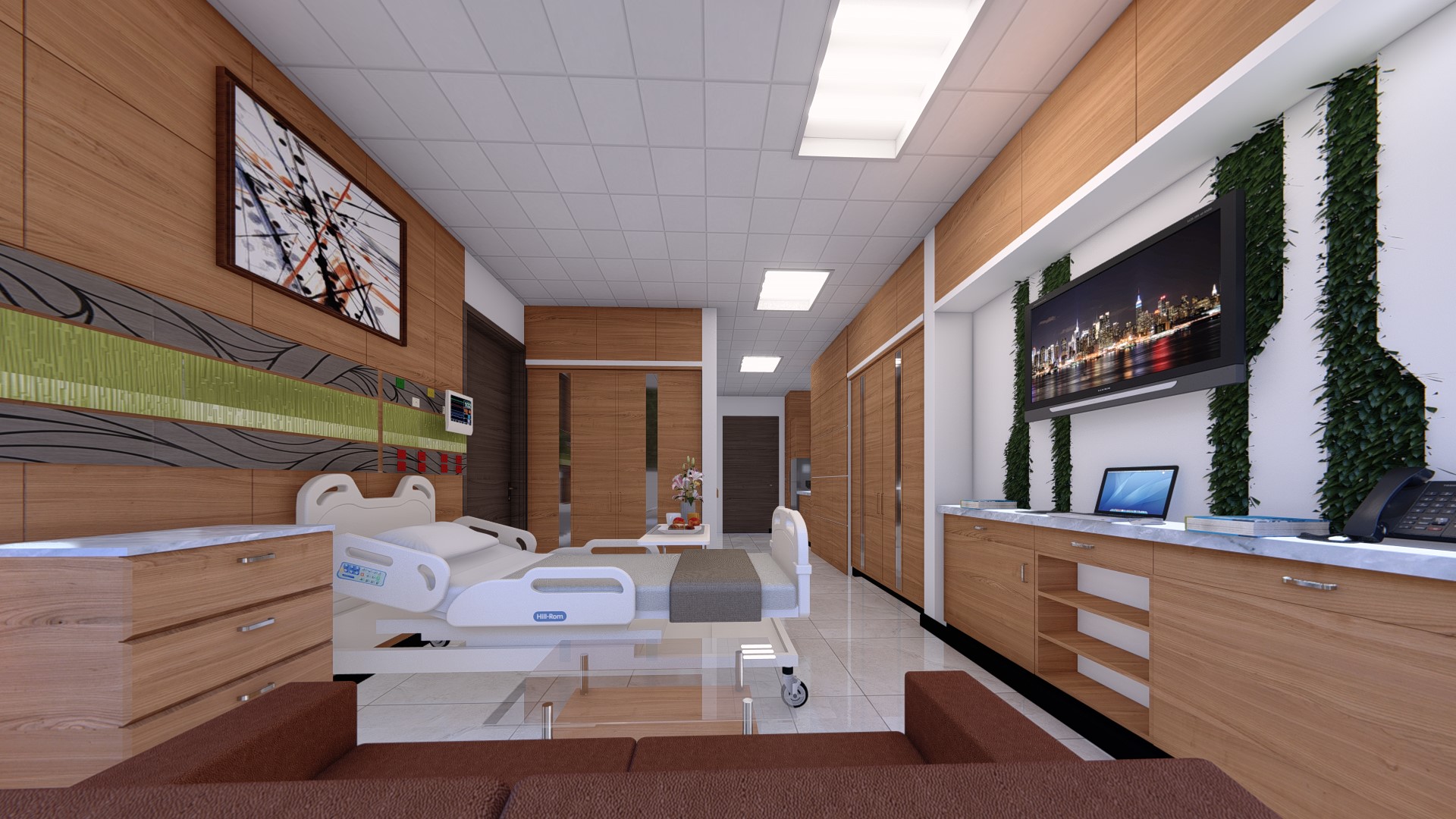 Interior Design for Muhimbili Hospital Private Wards - Space Architects